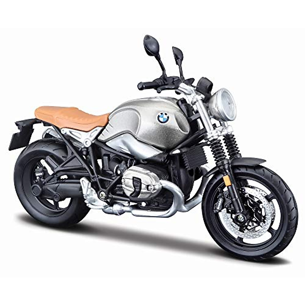 Maisto M32701 1:12 Motorbike-BMW R Nine T Scramble, Assorted Designs and Colours