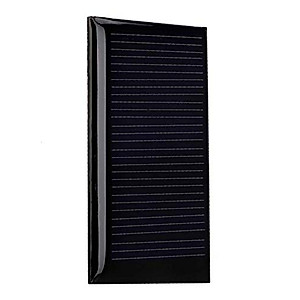 AMX3d AMX Solar 5V 30mA 53X30mm Micro Mini Power Solar Cells for Solar Panels- DIY Projects - Toys - Classrooms - Labs - Solar Charge 3.6v