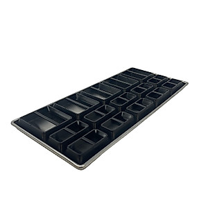Tray Dividers for Harvest Right Freeze Dryer Trays (Black), Large - Mix