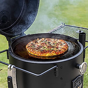 Oklahoma Joe's 7577447P04 2-in-1 Griddle & Pizza Steel, Black