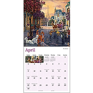 Disney Dreams Collection by Thomas Kinkade Studios: 2023 Wall Calendar