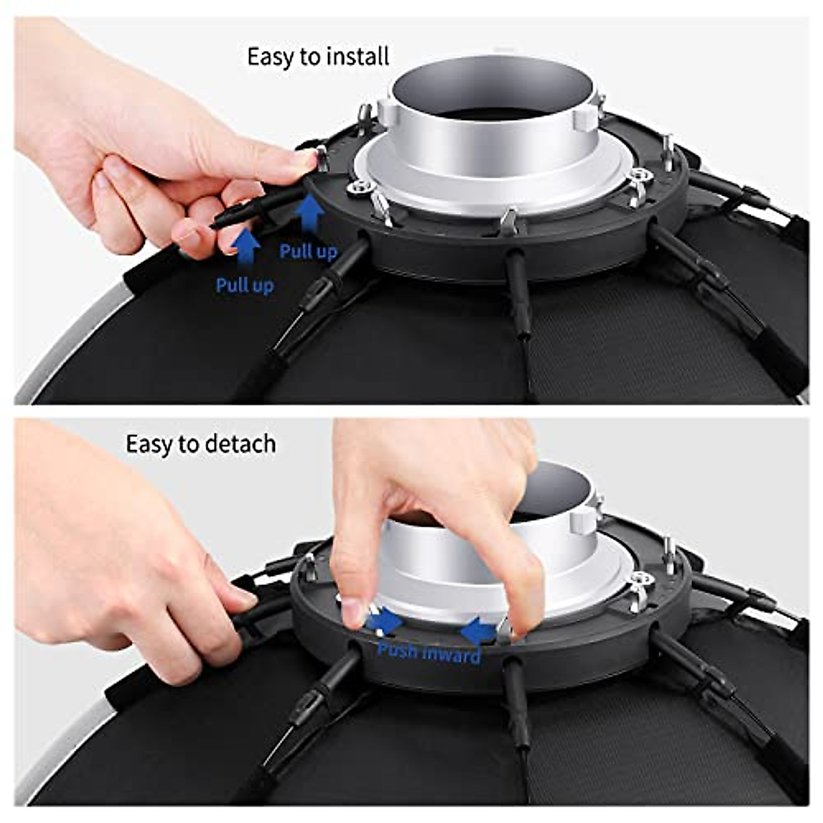 NEEWER 100W LED Video Light, 5600K Bowens Mount Continuous Lighting Kit with Stand, Softbox, CRI 97+,TLCI 97+ 11000Lux/m with 2.4G Remote for Video Recording,Wedding,Outdoor Shooting,YouTube (CB100)