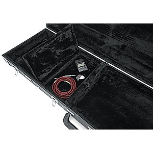 Gator Cases Deluxe Wood Case for Electric Guitars (GW-ELECTRIC),Black