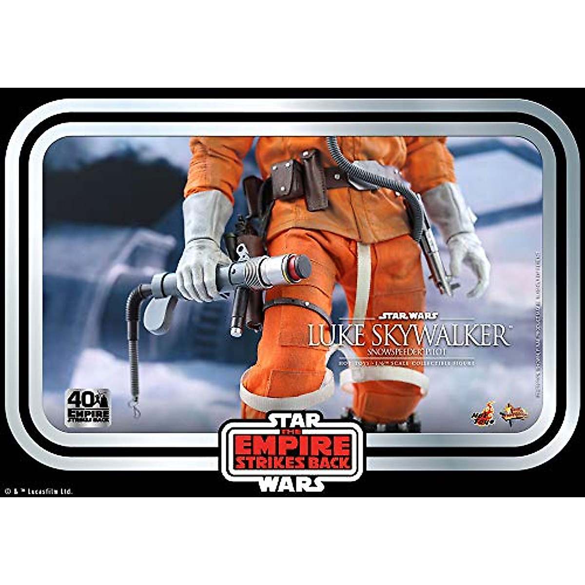 Hot Toys Star Wars The Empire Strikes Back 11 Inch Action Figure 1/6 Scale - Luke Skywalker Snowspeeder Pilot 906711