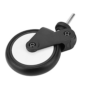 Meiyya Baby Stroller Wheel Tool Stroller Replacement Wheels,Stroller Wheel Accessory Stroller Wheel Wear Resistant for Yoyo for Kiddopotamus for Chbaby for Yoya Accessories(A Pair of Front Wheels)