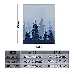 Ruxacty Bigfoot Sasquatch Blanket Bigfoot Gifts Sasquatch Gifts 60" X 50"