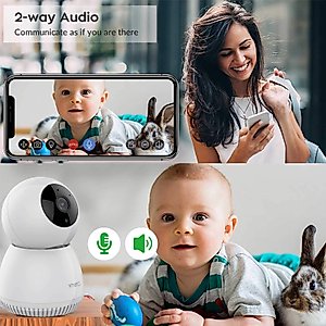 [10CH w. LCD Screen] XMARTO 2K HD All in One Wireless Security Camera System with 12” LCD Monitor and 4 Wireless Home Security Cameras (2 Indoor PTZ & 2 Outdoor Camera, Plug-in for Power, 1TB HDD)