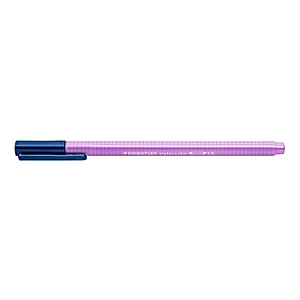 STAEDTLER 323 SB6CS1 1.0 mm Triplus Colour Fibre-Tip Pen, Pastel Colours, Pack of 6