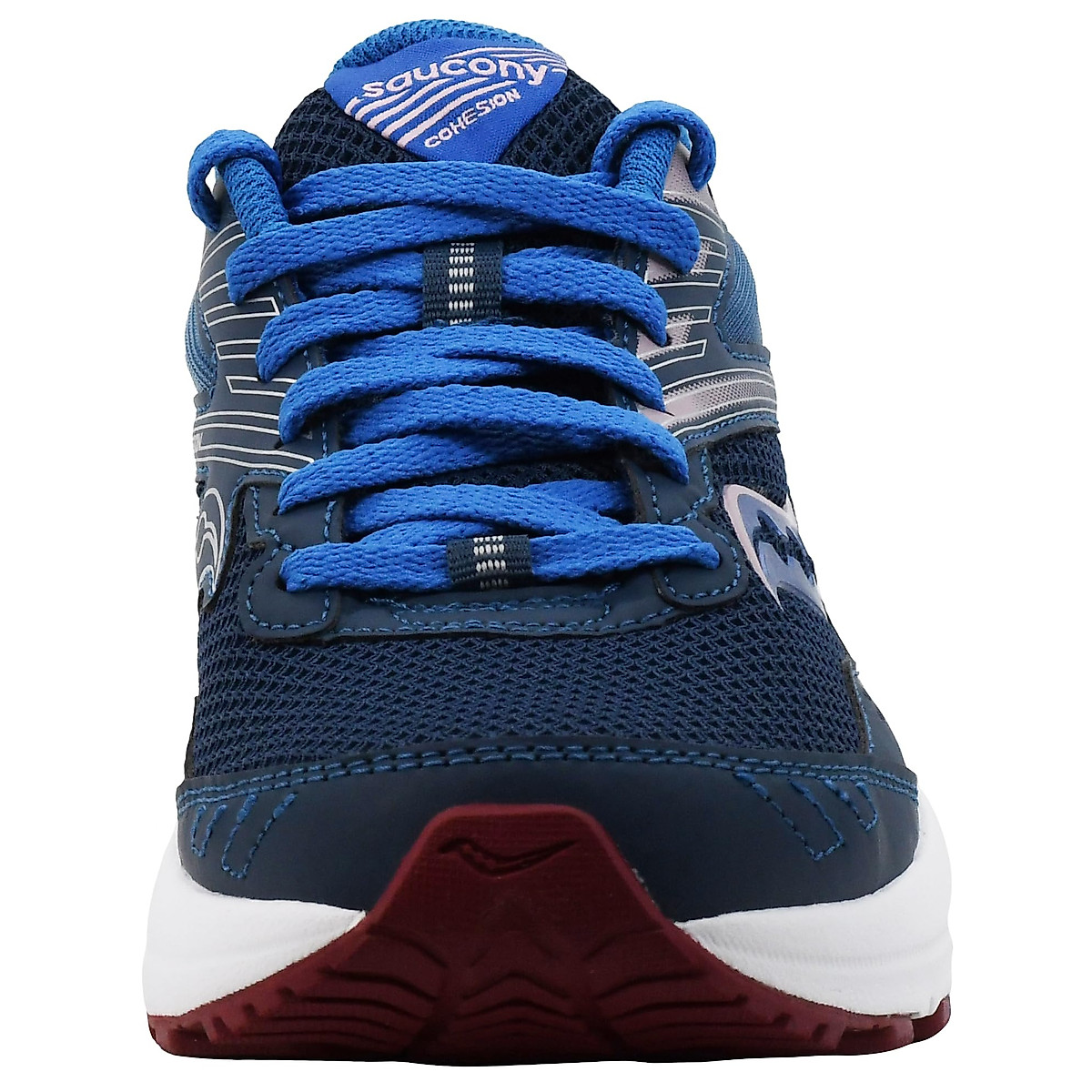 Saucony Women's Cohesion 15 Running Shoe, Navy, 8.5 M US