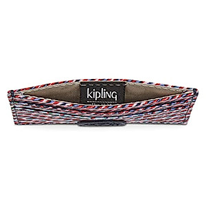 Kipling Womens Kipling Women's Daria Card Holder, Imported Printed Polyester Holder Wallet, Luscious Waves, 4.25 L x 3.125 H 0 D US