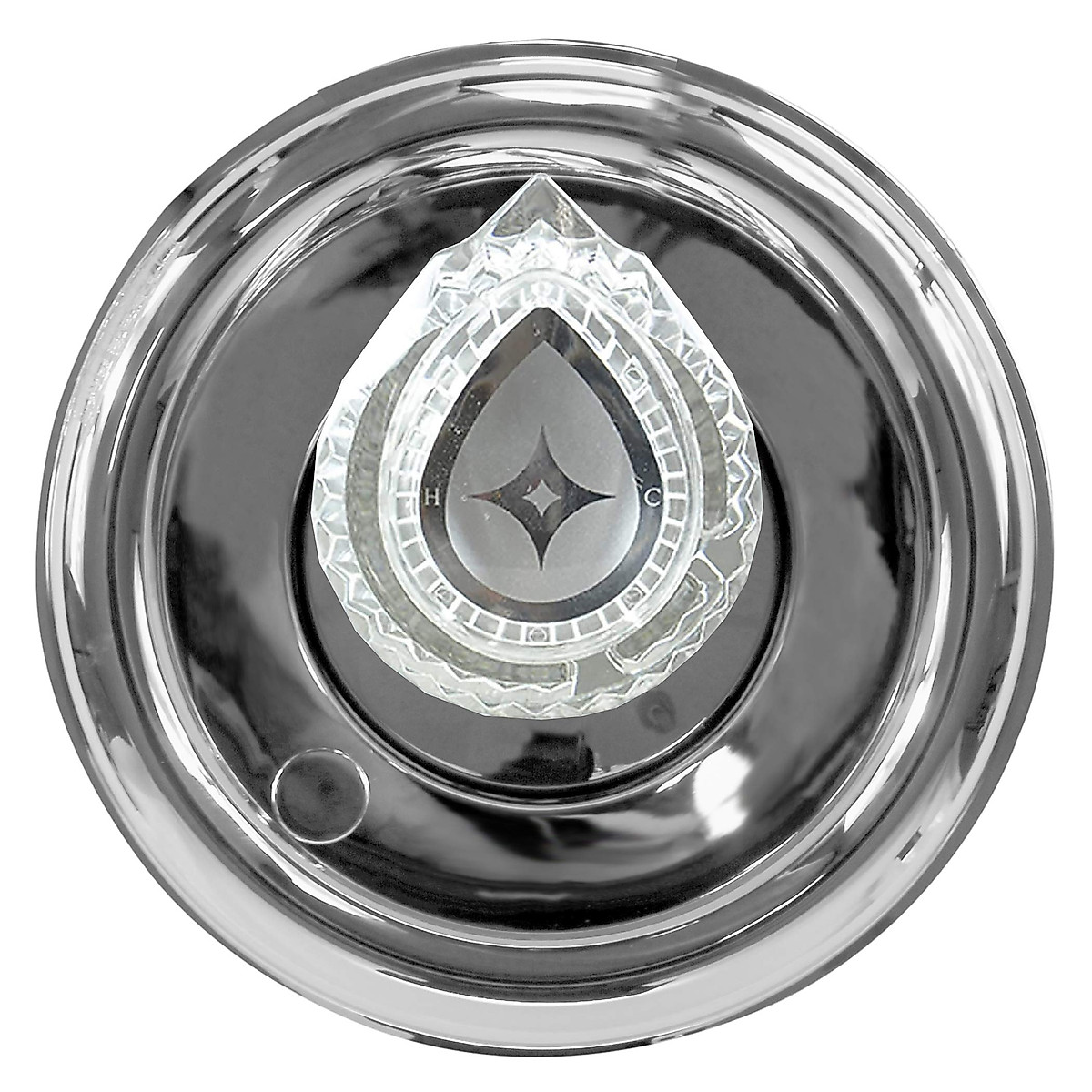 Danco Posi-Temp Faucet Handle for Moen, Tub/Shower, Clear Acrylic (10302), Pack of 1