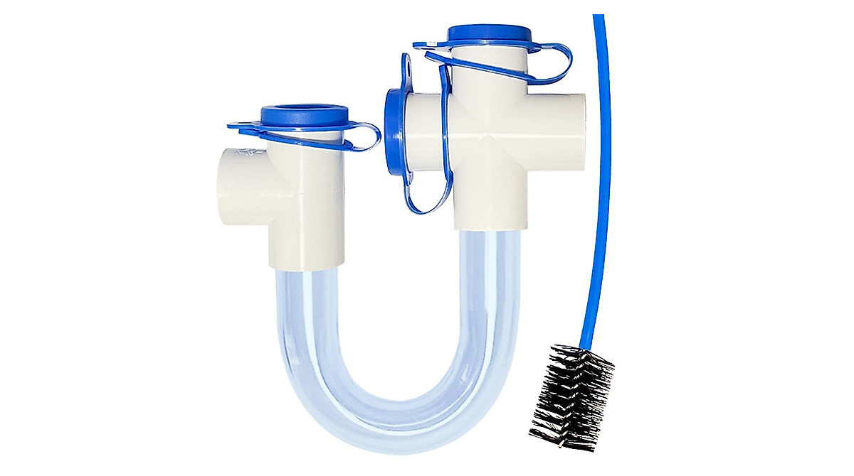 GAGALOR PVC U Trap Condensate Fitting for HVAC Drain 3/4 Inch