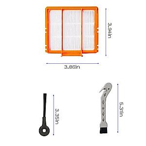 SACLMD RV2610WA AV2610WA Microfiber Vacuum Mop Replacement Pad, Shark Compatible RV2610 WA RV2620WA RV2410WD AV2610WA AI Ultra 2-in-1 Robot Vacuum Cleaner Set, 15-Piece Set, green, SDJ0502