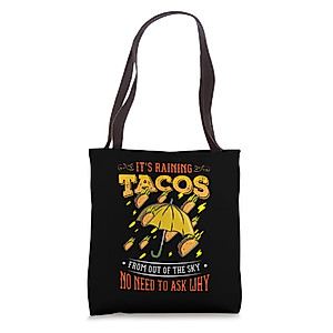 It's Raining Tacos Funny Taco Kids Girls Boys Gift Tote Bag
