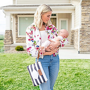 Bumco Diaper Clutch - Portable Wipes Dispenser & Baby Travel Essential, Airtight Baby Wipes Dispenser, Refillable Wipes Container, Travel Baby Essentials, Baby Wipe Dispenser, Diaper Bag Purse