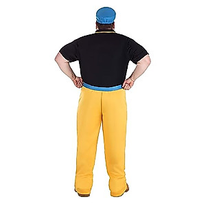 Plus Size Brutus Popeye Men's Costume | Cartoon Character Costumes 2X Multicolor