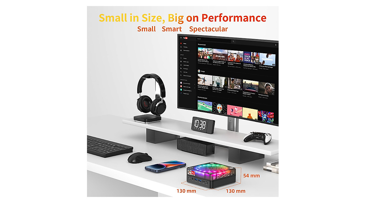 AWOW HA7 Mini PC - High Performance Gaming PC