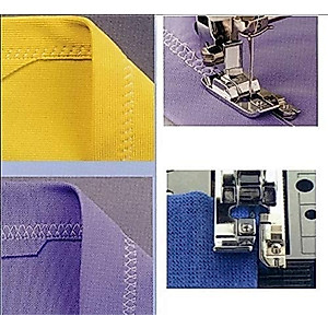 HONEYSEW Snap On Overcast Presser Foot (G) XC3098051 for Babylock, Brother, Simplicity, Singer Domestic Sewing Machine