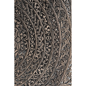 Moroccan King Headboard Medallion Sculpture Bedroom Furniture Oriental Wall Art Hanging Mounted Home Coastal Living Decoration from Thailand 72 Inches