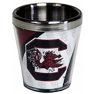 NCAA South Carolina Gamecocks Shotglass SS Acrylic