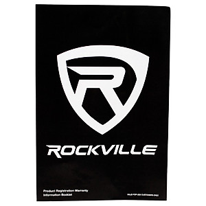 Rockville 4 RMM-XLR Dynamic Cardiod Professional Metal Microphones w/XLR Cables