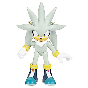 Sonic The Hedgehog 2.5-Inch Action Figure Modern Silver Collectible Toy