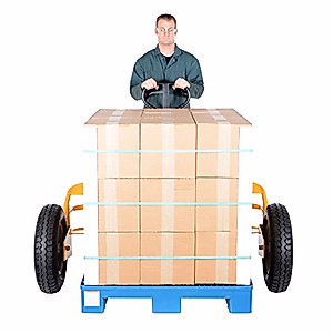 Vestil ALL-T-HD Heavy Duty All Terrain Pallet Truck, 2500 lbs Capacity, 32" Length x 12" - 26-3/4" Width Fork