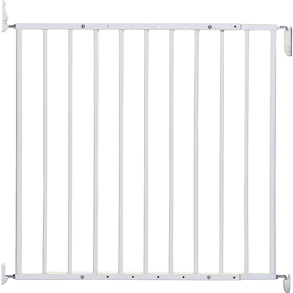 Dreambaby Arizona Extenda Baby Safety Gate - Hardware Mounted Gates - with Adjustable Width from 26.75-44 inches - White - Model L2164BB