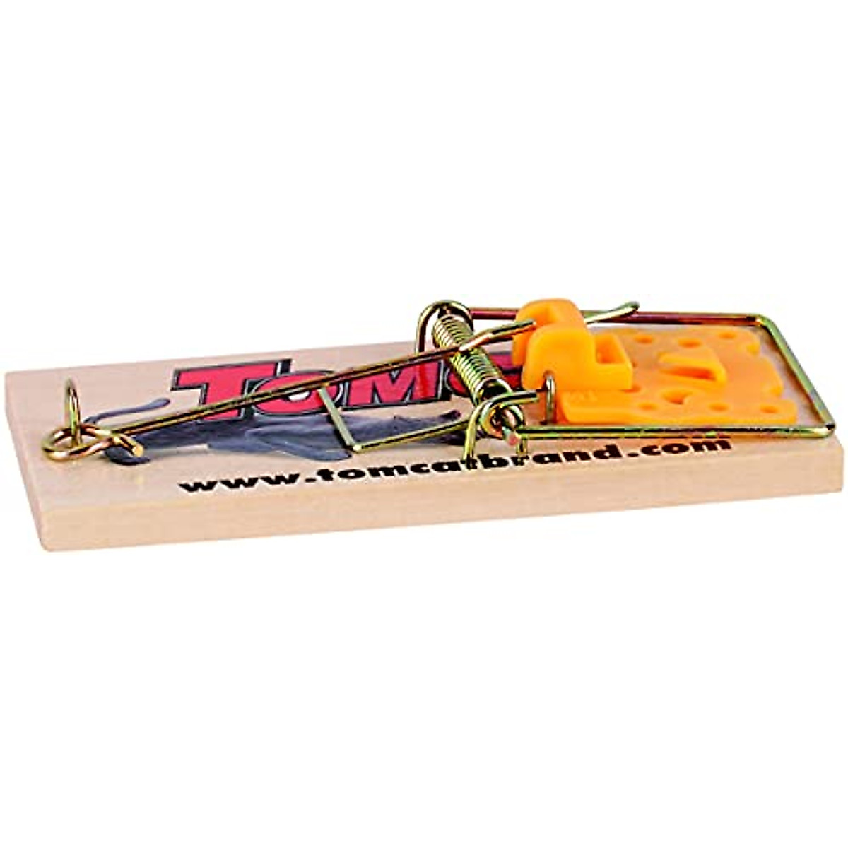 Tomcat 373312 Wooden Mouse Trap (1 Case of 48 Traps)