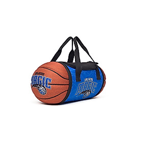 MACCABI ART Official Orlando Magic Collapsible Insulated Basketball Lunch Bag, 13.4” x 5.75” x 5.75”