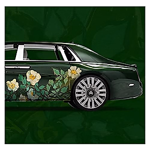 Scale Models 1 64 Model Car for Rolls-Royce Phantom Wild Rose Coating Alloy Die-cast Vehicle Adult Collection Mini Vehicles