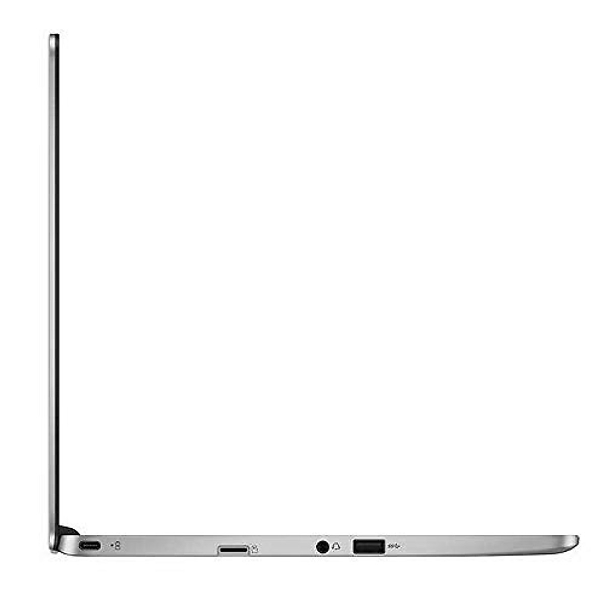 ASUS Chromebook 15.6" FHD 1080P Touchscreen with Intel Quad Core Pentium Processor N4200, 4GB RAM, 64GB SSD Storage, Webcam, 802.11AC WiFi, Bluetooth, USB3.1 Type-C, Google Chrome OS-Silver (Renewed)