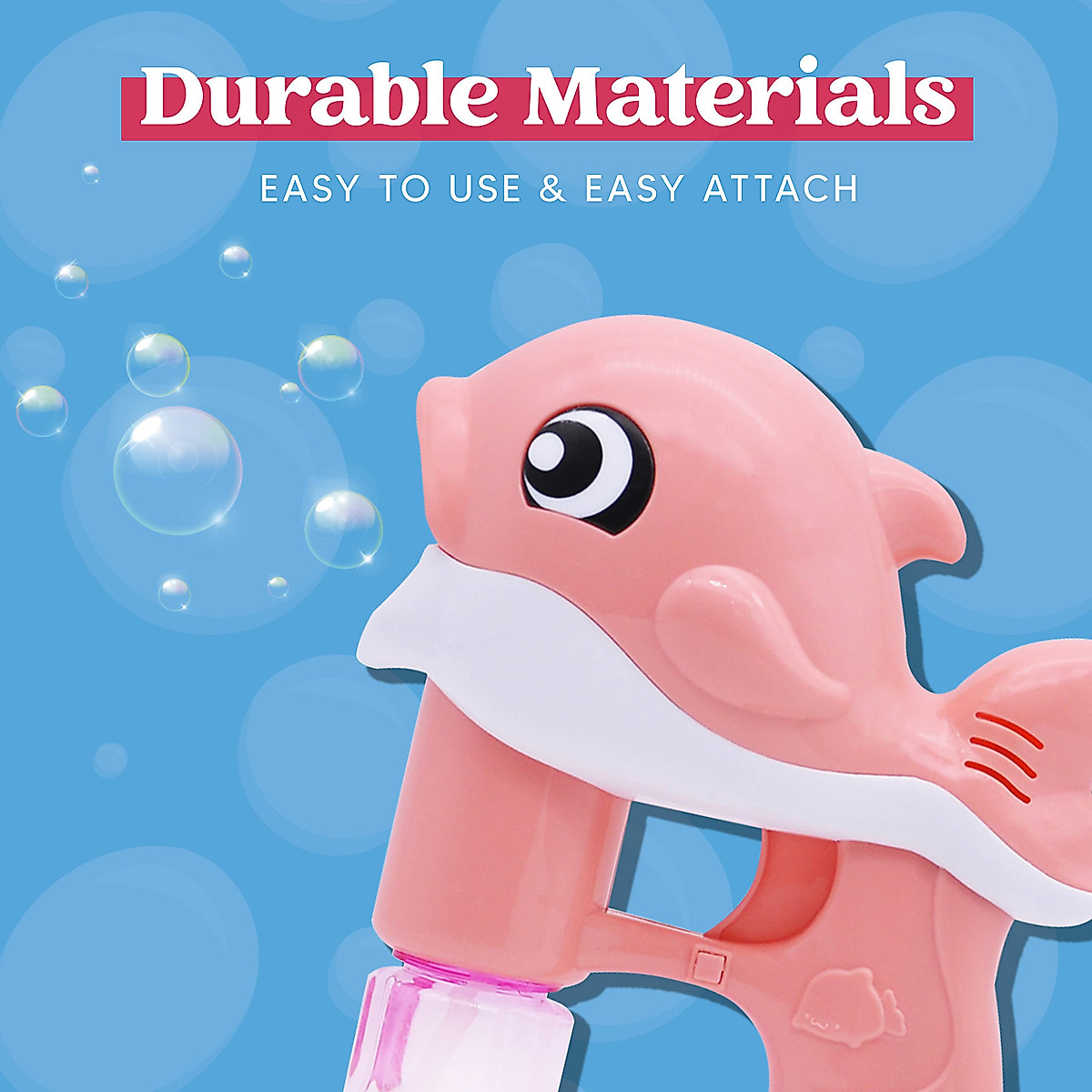 JOYIN 2 Bubble Guns Kit, Whale Automatic Bubble Maker Blower Machine with 4 Bubble Solutions for Kids, Bubble Blaster, Summer Toy, Birthday, Outdoor & Indoor Activity, Easter, Valentine Party Favors