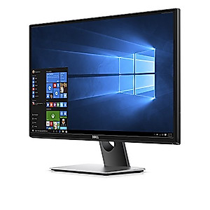 Dell SE2717H KYKMD 27" FHD 1080p Screen LED-Lit Monitor, ,Black with Silver Base and Back