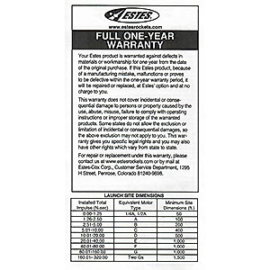 Estes C6-5 Mini Bulk Pack - 3 Packs of 3 for 9 Engines/Motors with Starters