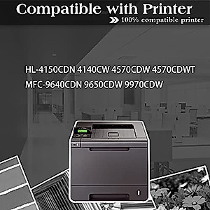 1-Pack Black Compatible Toner Cartridge Replacement for Brother TN315BK TN-315 Toner Cartridge to use with HL-4150CDN HL-4140CW HL-4570CDW HL-4570CDWT MFC-9640CDN MFC-9650CDW MFC-9970CDW Printer