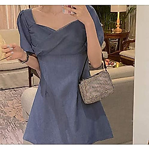 Allsolvable Rhinestone Crossbody Bags Women Blingbling Sparkle Clutch Purse Crystal Clutch Shoulder Handbags Silver