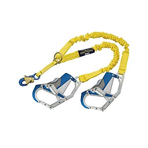 3M DBI-SALA ShockWave 2 100% Tie-Off Rescue Shock Absorbing Lanyard 1246418, Yellow, 1 EA