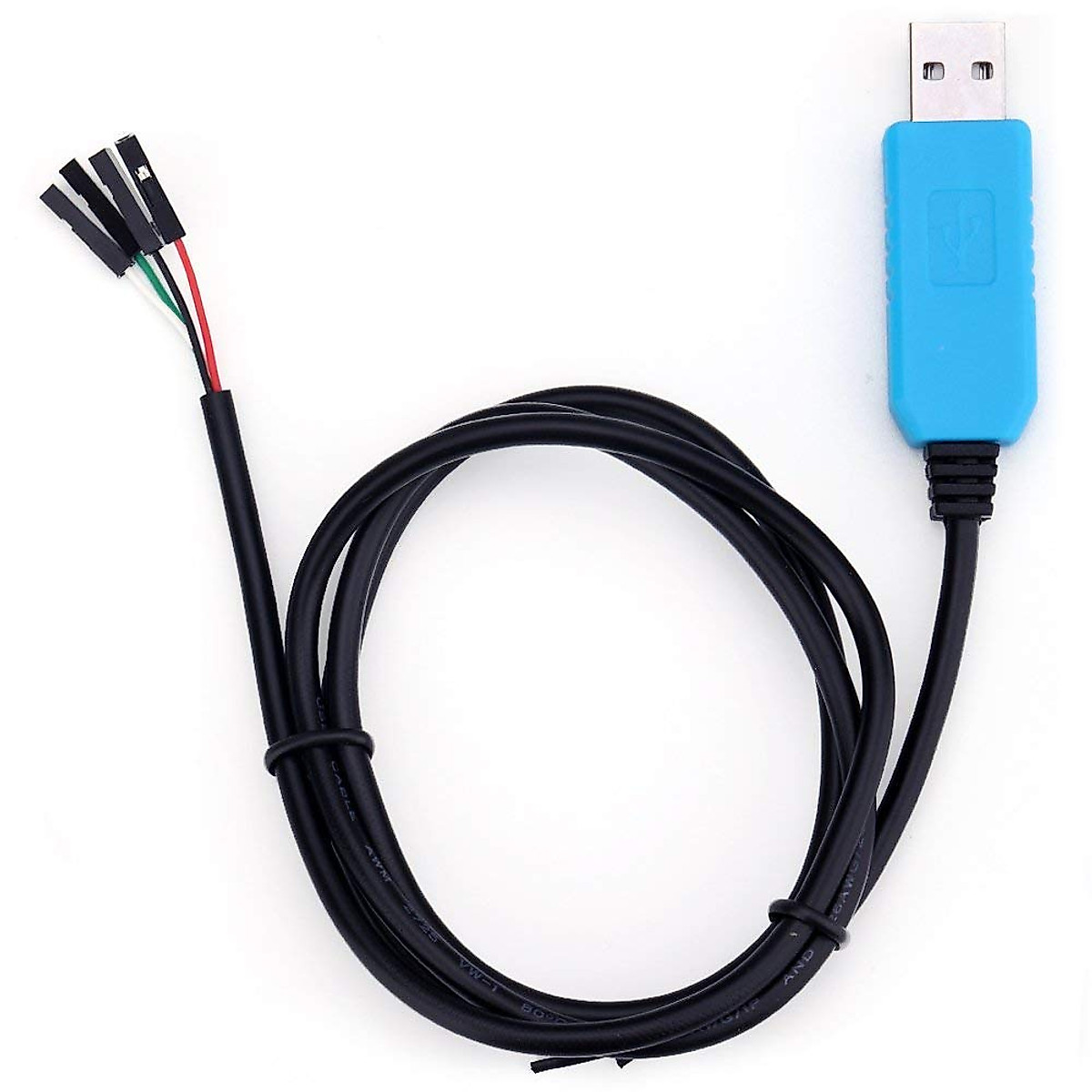 EVISWIY PL2303TA USB to TTL Serial Cable Debug Console Cable for Raspberry Pi 3 Pack