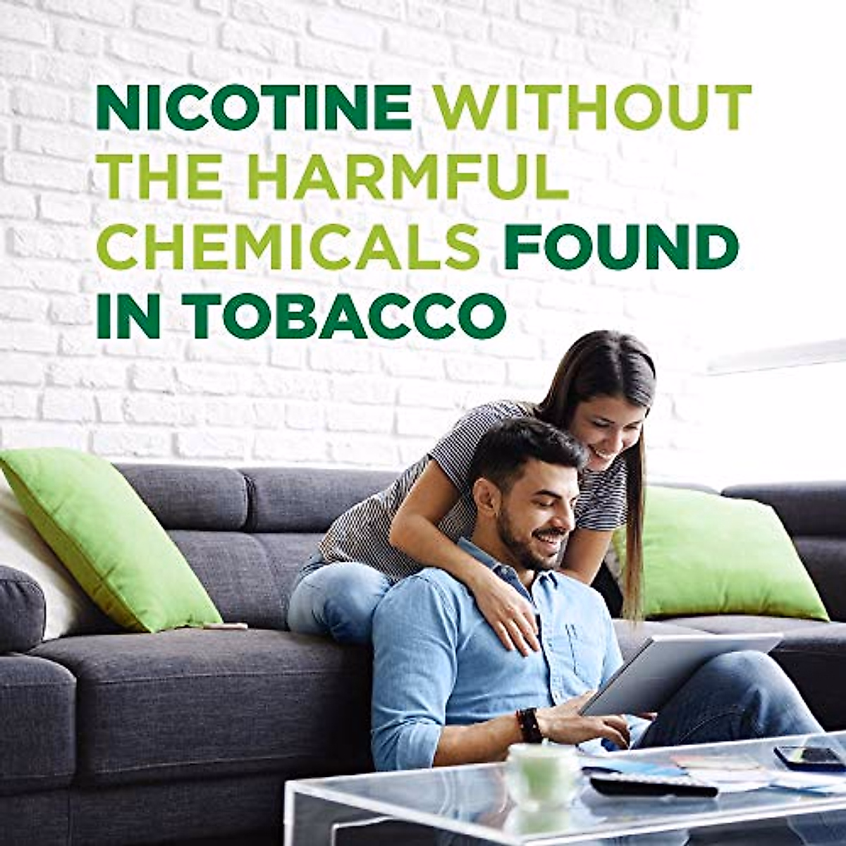 Amazon Basic Care Nicotine Polacrilex Coated Gum, 4 mg (Nicotine), Cool Mint Flavor, Stop Smoking Aid, 20 Count