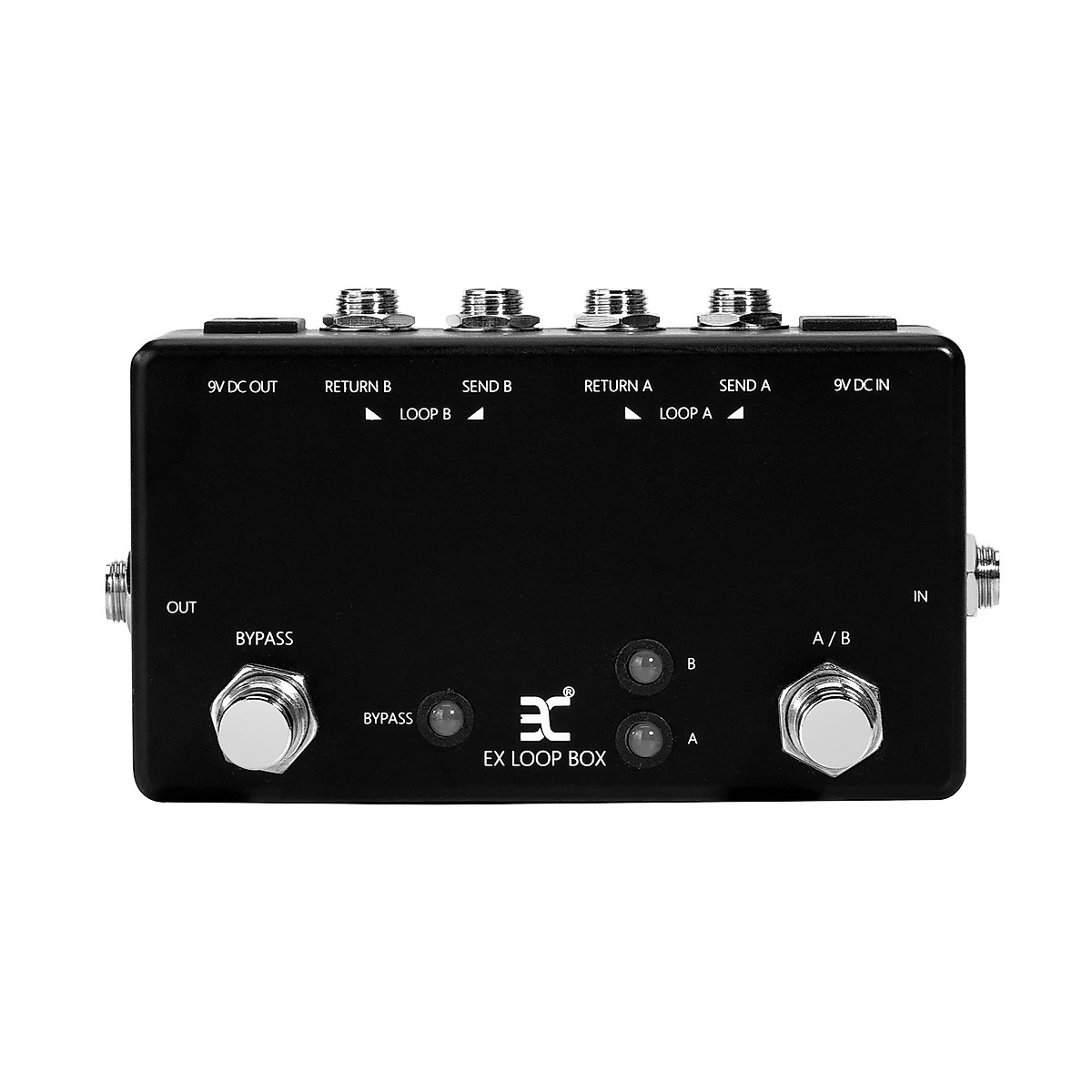 EX Guitar Effects Loop Switcher Pedal Passive Channel Switcher Box