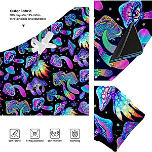 VVGETE Magic Mushrooms Pants 80s Mens Jogger Sweatpants,80s Costumes for Men Track Pants,Mens 90s Outfit