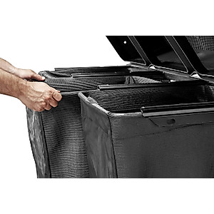 Husqvarna 54 in. ClearCut™ Deck Tractor Bagger, Black