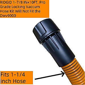 MAICON DWV9000 Universal Connector, Dust Collection Adapter, Quick Connect Hose Attachment for DeWalt Dust Extractors and Vacuums