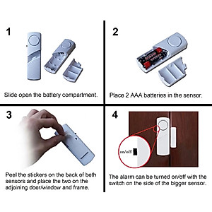 Original Trustella Heavy-Duty Portable Door Lock - Stainless Steel Security Device for Enhanced Safety - Ideal for Home, Travel, Hotels, Apartments - Silicone Protector Caps Included - All in one
