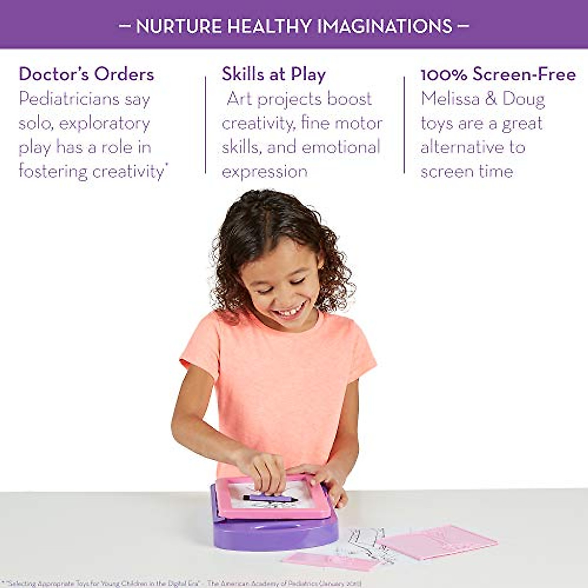 Melissa & Doug Fashion Design Art Activity Kit & Princess Design Activity Kit