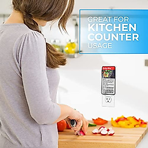 Magnetic Plug-in Wireless Charger - Cordless Charging Station with Fast Charge - Universal Phone Charger Pad for Qi Enabled Compatible w/iPhone 11, 12, 13, Pro & Max, Apple (2 Pack White)