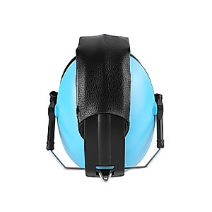 Kids Ear Protection Noise Reduction Safety Earmuffs NRR 25dB Hearing Protector Foldable Ear Defenders Noise Cancelling Headphones for Shooting Hunting Study Travel 2+ Years Blue