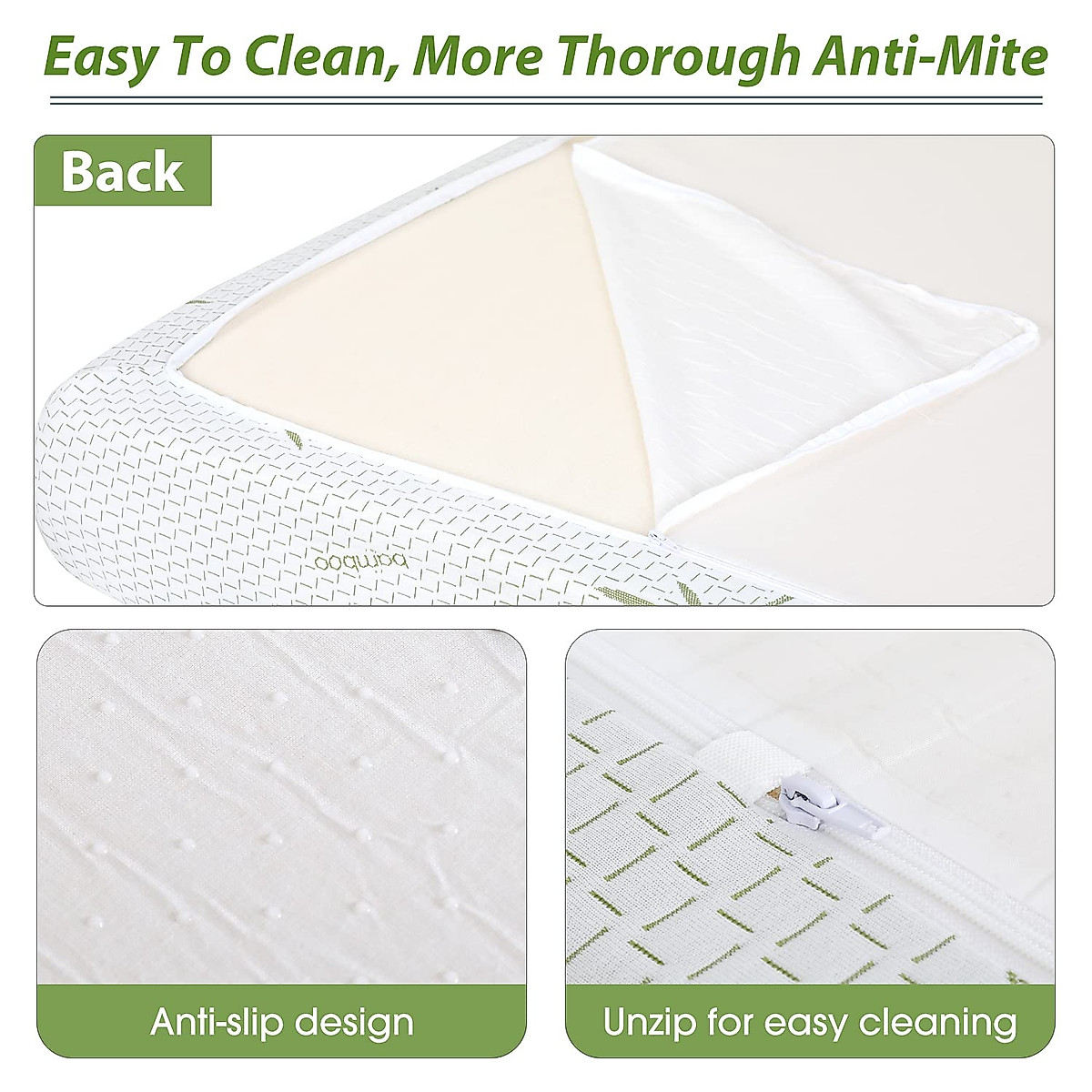 BestMassage 6 in Gel Memory Foam Mattress Mattresses for Cool Sleep & Pressure Relief,Medium Firm Mattresses CertiPUR-US Certified/Bed-in-a-Box,King