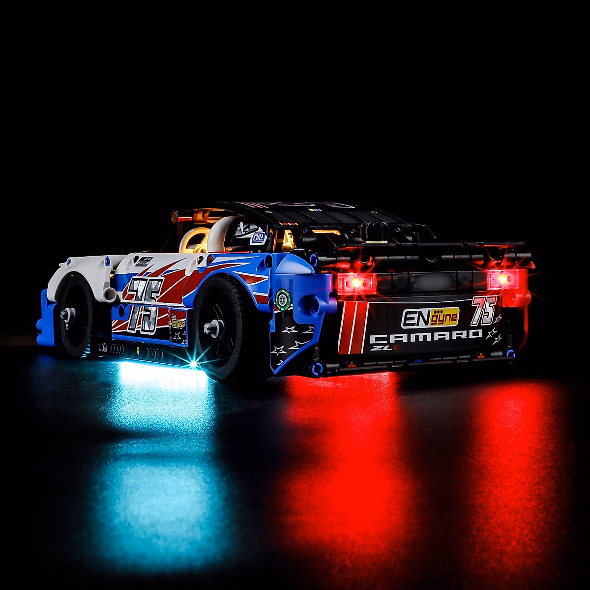 LIGHTAILING Light for Lego- 42153 NASCAR Next Gen Camaro-ZL1 - Led Lighting Kit Compatible with Lego Building Blocks Model - NOT Included The Model Set